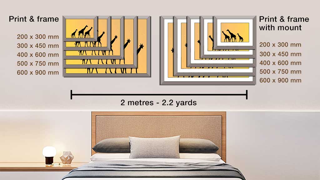 Picture framing for photos, panoramas or just about any size