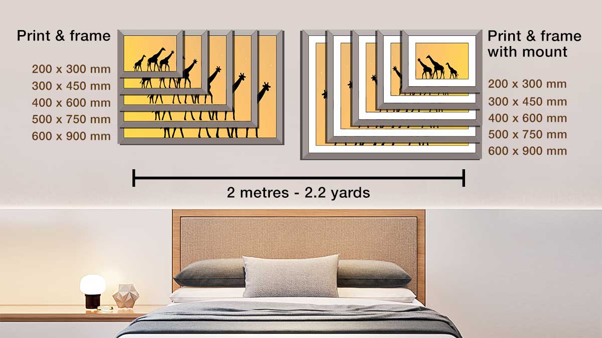 Picture framing for photos, panoramas or just about any size